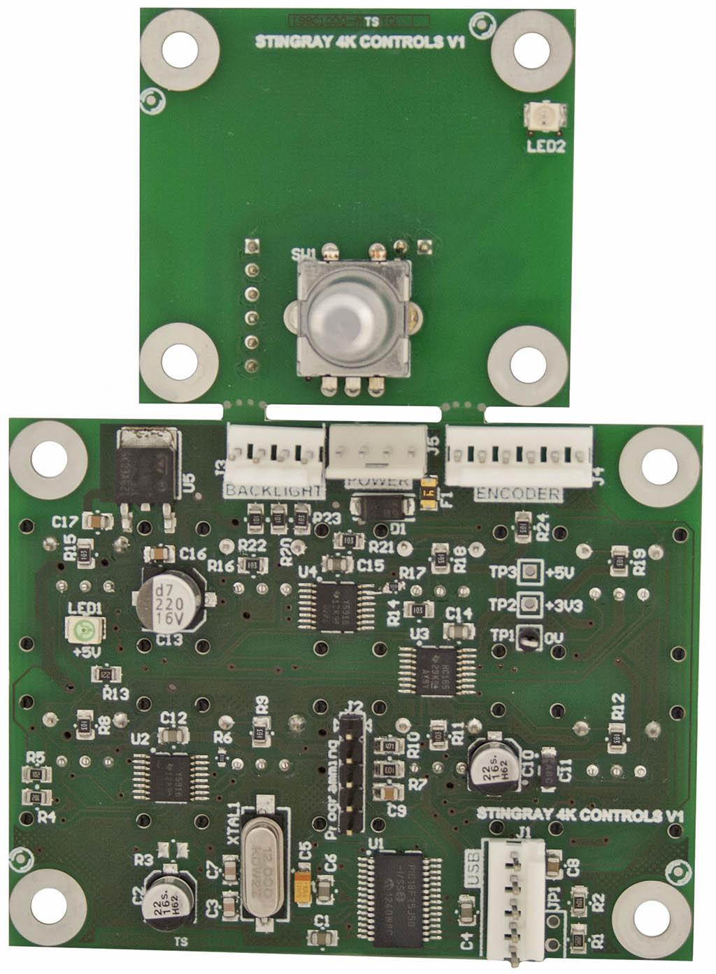 USB illuminated button module – IBEX
